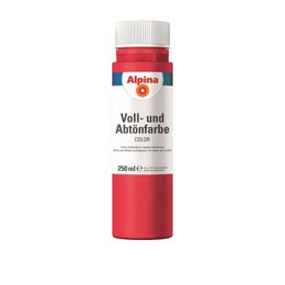 Alpina Voll- und Abt&ouml;nfarbe 'Fire Red' feuerrot 250 ml