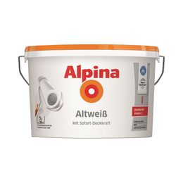 Alpina Innenfarbe altwei&szlig; matt 5 l