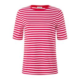 T-Shirt Maerz Muenchen "Maerz Muenchen 124601 T-Shirt Damen Bekleidung", Damen, Gr. 36, rot, 50% Baumwolle, 50% Modal, Shirts T-Shirt