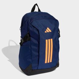 Rucksack adidas Sportswear "APWR VIII", dunkelblau, pure orange, Rucks&auml;cke, Obermaterial: 100% Polyester, Rucksack