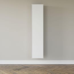 H&auml;ngeschrank "Chicago", wei&szlig; (korpus: wei&szlig; matt, front: glas wei&szlig; glanz), B:38cm H:175cm T:32cm, Holzwerkstoff, SET ONE BY Musterring, Schr&auml;nke, H&auml;ngeschrank, senkrecht und waagerecht montierbar