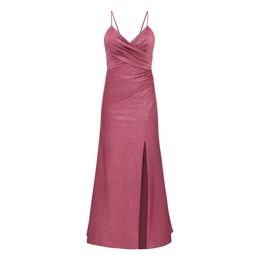 Abendkleid Vera Mont "Damen im Glitzer-Look", Damen, Gr. 36, Normalgr&ouml;&szlig;en, pink, pink, Obermaterial: 81% Polyamid, 19% Elasthan. Besatz: 100% Polyamid. Futter: 100% Polyester, figurbetont lang, Kleider Abendkleid