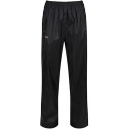 Regen- und Matschhose Regatta "Pack-It", Damen, Gr. S, US, schwarz, Obermaterial: 100% Polyamid PA., Hosen