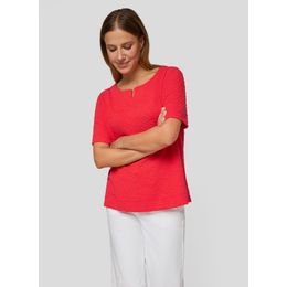 Print-Shirt Rabe "T-Shirt", Damen, Gr. 40, koralle, 75%Viskose 20%Polyester 5%Elasthan, unifarben, gerade, Shirts