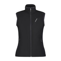 Softshellweste Icepeak "Icepeak Softshell weste Brush", Damen, Gr. 34, schwarz, 100% Polyester, normal, Westen