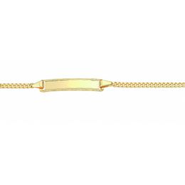 Adelia&acute;s ID Armband ADELIA&acute;S "14 cm ID - Armband 333 Gold ( 8K )", gold, Armb&auml;nder, Damen, 14cm, Gold, Goldarmband