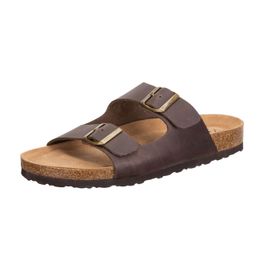Pantolette Lico "Pantolette Alvaro", Herren, Gr. 40, braun, Synthetik, Schuhe Pantolette