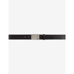 Lederg&uuml;rtel Brax "Style HERRENG&Uuml;RTEL", Herren, Gr. 105, schwarz, Leder, G&uuml;rtel Lederg&uuml;rtel