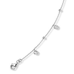 Adelia&acute;s Armband ADELIA&acute;S "Armband aus Silber rhodiniert rhodiniert", silber, Armb&auml;nder, Damen, Silber 925 (Sterlingsilber), Armband, mit Zirkonia