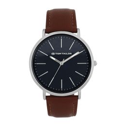 Quarzuhr Tom Tailor, braun, Armbanduhren, Herren, Quarzuhr, Armbanduhr, Herrenuhr, analog