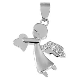 Adelia&acute;s Kettenanh&auml;nger ADELIA&acute;S "hochwertiger Engel Anh&auml;nger aus 925 Sterling Silber", silber, Schmuckanh&auml;nger, Damen, Silber 925 (Sterlingsilber), Kettenanh&auml;nger