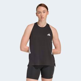 Lauftop adidas Performance "/// ICONICTNK W", Damen, Gr. L, schwarz, Obermaterial: 100% Polyester, Rundhals, Tops