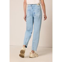 Loose-fit-Jeans STREET ONE STUDIO, Damen, Gr. 26, L&auml;nge 28, ultra bleach wash, Jeans, 89% Baumwolle, 8% Polyester, 3% Elasthan, unifarben, kn&ouml;chelfrei, Jeans, High Waist