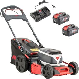 Akkurasenm&auml;her Al-Ko "51.6 Li SP COMFORT SET", grau, B:58,5cm H:43,4cm T:106,5cm, Rasenm&auml;her, Radantrieb