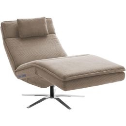 Sch&ouml;ner Wohnen Kollektion Relaxsessel "Belize, Ergonomischer Liege-Luxus zum Entspannen", sand, B:83cm H:56cm T:153cm, 95% Polyester, 5% Nylon, SCH&Ouml;NER WOHNEN-KOLLEKTION, Sessel, Relaxsessel, Herz-Waage-Position, motorische Verstellung & USB-Anschluss