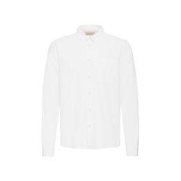 Leinenhemd Blend "Leinenhemd BHLinex", Herren, Gr. XL, N-Gr, wei&szlig; (snow wei&szlig;), Obermaterial: 55% Leinen LI. 45% Viskose CV., Hemden