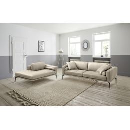 Polstergarnitur Egoitaliano "Masu, Design trifft sensationellen Sitzkomfort", wei&szlig; (paper), H:95cm T:97cm, Leder &raquo;BULL&laquo; (echtes Rindsleder). Geschliffenes, pigmentiertes und behandeltes Rindsleder mit einer Dicke von 1, 3-1, 5 mm. Dieses Leder zeigt eine ziemlich weiche Hand mit einem halb undurchsichtigen Aussehen. Es handelt sich um ein gesch&uuml;tztes Leder. Eine leichte Deckschicht sch&uuml;tzt sie vor