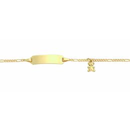 Adelia&acute;s ID Armband ADELIA&acute;S "14 cm ID - Armband 333 Gold ( 8K )", gold, Armb&auml;nder, Damen, 14cm, Gold, Goldarmband