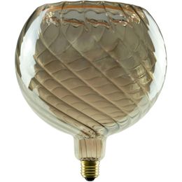 Segula LED-Leuchtmittel "LED Floating Globe 200", grau (smokey grau), L:23cm &Oslash;:20cm, Leuchtmittel, LED Floating Globe 200 E27, CRI >85, dimmbar
