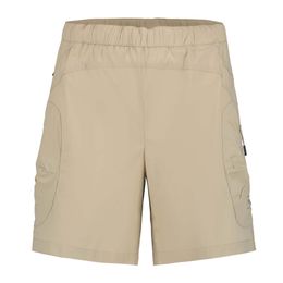 Trekkingshorts Icepeak "Icepeak Shorts Brea", Damen, Gr. 36, EURO-Gr&ouml;&szlig;en, kitt, Stoff, 84% Polyamid, 16% Elasthan, Hosen