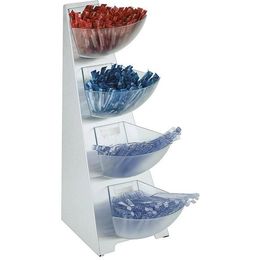 K&uuml;chenregal APS, silber (silberfarben, transparent), B:19cm H:53cm T:31cm, Regale, Edelstahl/Kunststoff, Inhalt Sch&uuml;tten 1 Liter