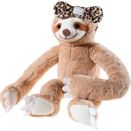 Kuscheltier Heunec "Kuma, Faultier Fine", braun (hellbraun), Pl&uuml;schfiguren, KinderH:40cm, Kuscheltier, Made in Germany, H:40cm