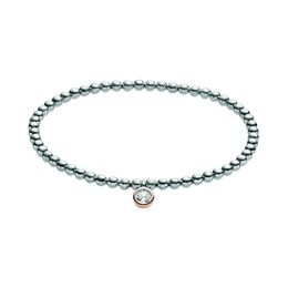Adelia&acute;s Armband ADELIA&acute;S "Armband aus 925 Silber vergoldet", gold, Armb&auml;nder, Damen, Silber 925 (Sterlingsilber), Armband, mit Zirkonia