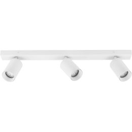 NOVA LUCE Deckenleuchte "TOD", wei&szlig;, 3, H: 12,7cm, 1 Stk., Leuchten, Ohne Leuchtmittel, Deckenstrahler