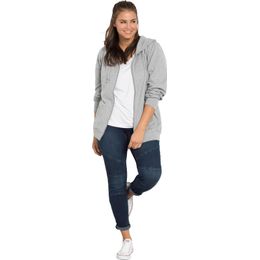 sheego Gro&szlig;e Gr&ouml;&szlig;en Skinny Jeans im Biker-Look, dark blue denim, Gr&ouml;&szlig;e 96 - Damen