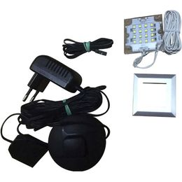 LED Unterbauleuchte TRENDTEAM, silber, 1 Stk., Leuchten, LED-Unterbauspot mit Fu&szlig;schalter - Kaltwei&szlig;