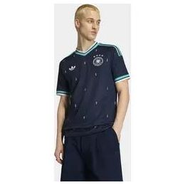 Fu&szlig;balltrikot Adidas PERFORMANCE "DFB A JSY", Herren, Gr. L, collegiate navy, Obermaterial: 100% Polyester, V-Ausschnitt, Trikots Fu&szlig;balltrikot, mit Climacool Technologie, V-Ausschnitt, mit geripptem Bund