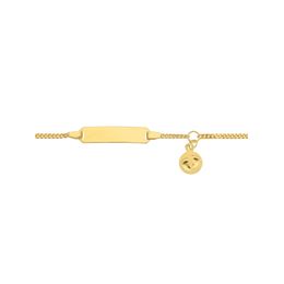 Adelia&acute;s ID Armband ADELIA&acute;S "14 cm ID - Armband 333 Gold ( 8K )", gold, Armb&auml;nder, Damen, 14cm, Gold, Goldarmband