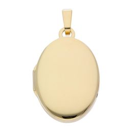 Adelia&acute;s Kettenanh&auml;nger ADELIA&acute;S "333 Gold Medaillon Anh&auml;nger", gold, Schmuckanh&auml;nger, Damen, Gold, Kettenanh&auml;nger, 333 Gold Goldschmuck f&uuml;r Damen