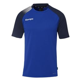 T-Shirt Kempa "Shirt Ambition 28 Kids", M&auml;dchen, Gr. 116, royal, marine, Obermaterial: 100% Polyester Pol. recyc.., Shirts T-Shirt