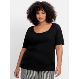 sheego Rippshirt