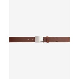 Lederg&uuml;rtel Brax "Style HERRENG&Uuml;RTEL", Herren, Gr. 105, braun, Leder, G&uuml;rtel Lederg&uuml;rtel