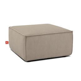 KONSIMO Hocker Napi beige Ma&szlig;e (cm): B: 83 H: 45 Sessel & Hocker > Hocker > Polsterhocker &raquo; Sofa DE