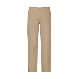 Leinenhose INDICODE "Leinenhose IDTropelo", Herren, Gr. L, N-Gr, kelp, Obermaterial: 55% Leinen LI. 45% Baumwolle CO., Hosen