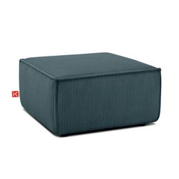 KONSIMO Hocker Napi blau Ma&szlig;e (cm): B: 83 H: 45 Sessel & Hocker > Hocker > Polsterhocker &raquo; Sofa DE