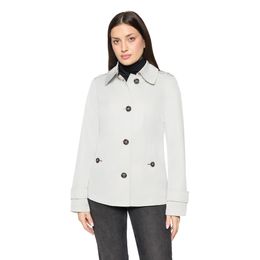 Sommerjacke Gil Bret "Damen mit Kragen", Damen, Gr. 36, wei&szlig;, Obermaterial: 60% Polyamid, 40% Polyester. Besatz: 100% Polyester. Futter: 100% Polyester, tailliert, Jacken