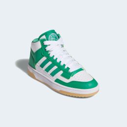 Sneaker adidas Sportswear "RAPID COURT MID", M&auml;dchen, Gr. 35,5, cloud wei&szlig;, court gr&uuml;n, gum 3, Leder, Synthetik, Schuhe Sneaker, Sneaker, Schn&uuml;rboots, Winterschuhe, f&uuml;r Kinder & Jugendliche
