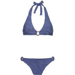 Brunotti HOLLYMAI-JACQUARD Bikini Set Damen - Gr&ouml;&szlig;e 38 - blau