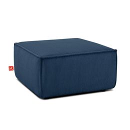 KONSIMO Hocker Napi blau Ma&szlig;e (cm): B: 83 H: 45 Sessel & Hocker > Hocker > Polsterhocker &raquo; Sofa DE