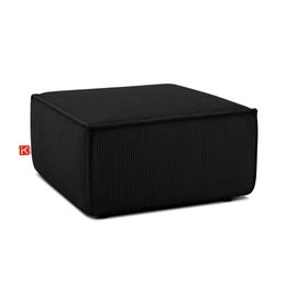 KONSIMO Hocker Napi schwarz Ma&szlig;e (cm): B: 83 H: 45 Sessel & Hocker > Hocker > Polsterhocker &raquo; Sofa DE