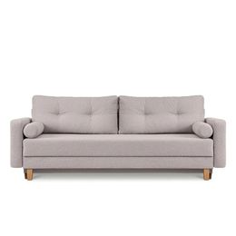 KONSIMO Einzelsofa Eriso grau Ma&szlig;e (cm): B: 220 H: 80 Sofas > Sofas nach Material > Stoffsofas &raquo; Sofa DE