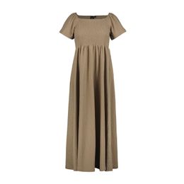 Sommerkleid Luhta "Luhta Kleid Fanskila", Damen, Gr. L, US-Gr&ouml;&szlig;en, sand, Stoff, 97% Polyester, 3% Elasthan, Kleider Sommerkleid