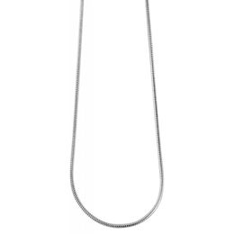 Adelia&acute;s Kette ohne Anh&auml;nger ADELIA&acute;S "Damen Edelstahl Schlangenkette Halskette" Gr. 55, silber, Halsketten, Damen, 55, Edelstahl