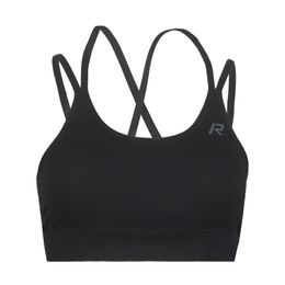 Sport-BH Rukka "Rukka Top Marry", Damen, Gr. L, Einheitsgr&ouml;&szlig;e, schwarz, 92% Polyester, 8% Elasthan, BHs Sport-BH