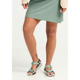 Outdoorsandale Jack Wolfskin "RIDGE SANDAL W", Damen, Gr. 37, gr&uuml;n zinnia, Synthetik, Schuhe Outdoorsandale