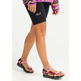 Outdoorsandale Jack Wolfskin "RIDGE SANDAL W", Damen, Gr. 37, begonia, Synthetik, Schuhe Outdoorsandale